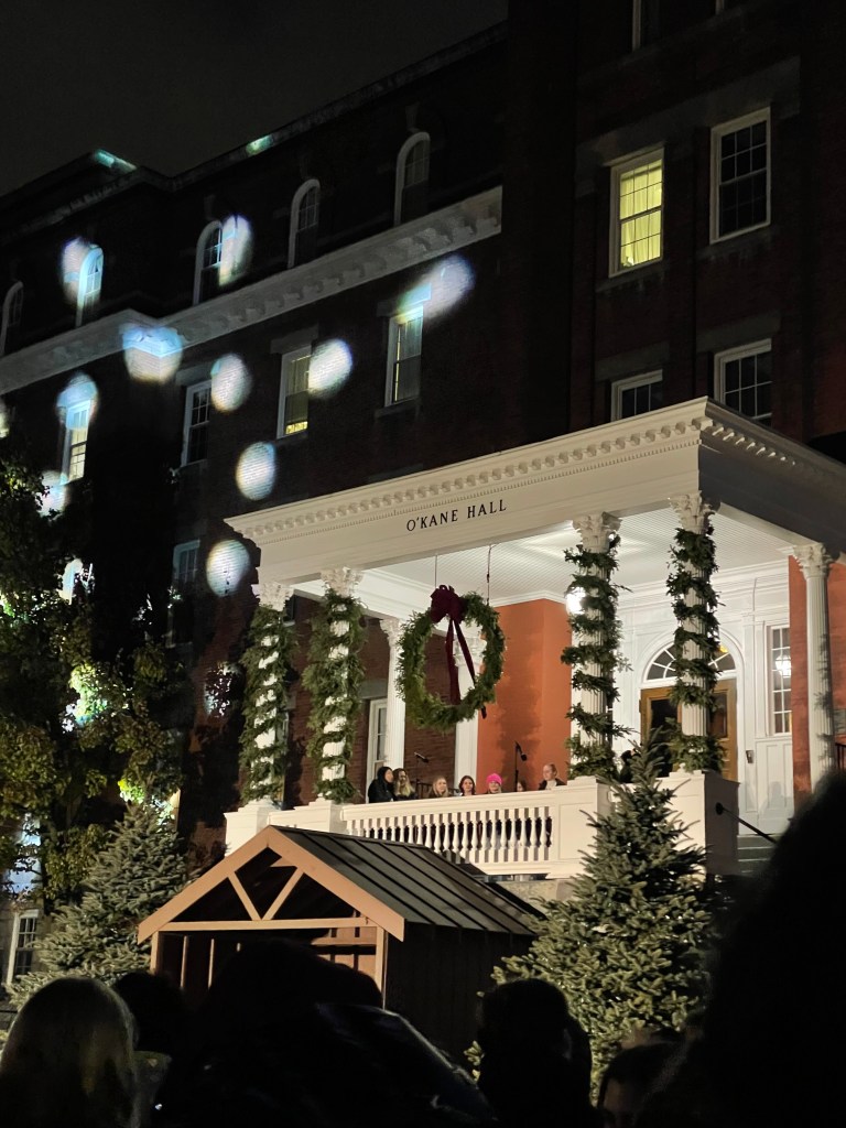 A Look into Holy Cross’ Record-Breaking Tree Lighting Ceremony! – The Spire