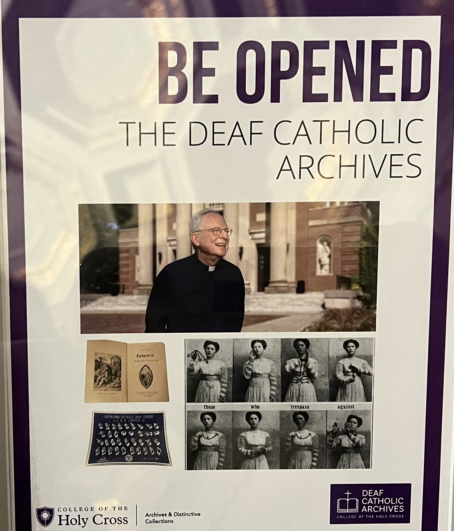 The Deaf Catholic Archives: An Opportunity to be Open – The Spire