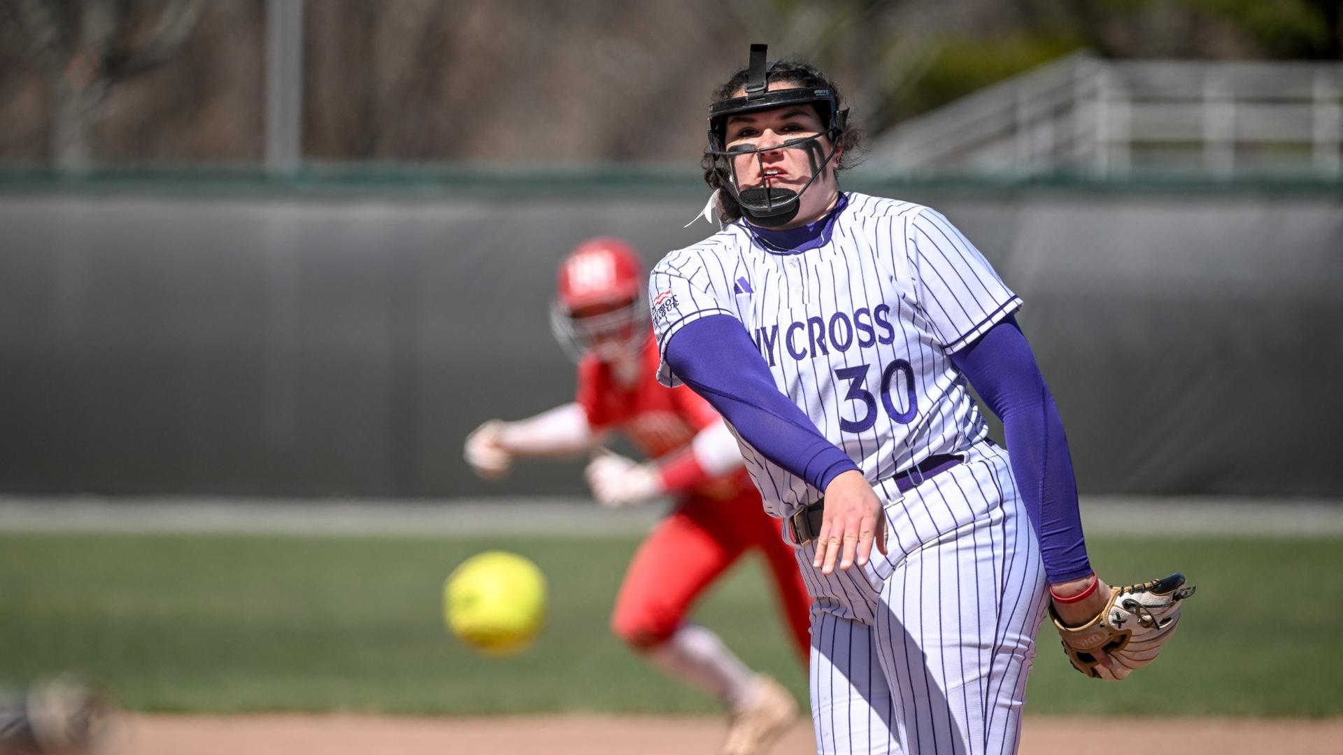 Holy Cross Junior Megan Yurchick Throws Historic No-Hitter – The Spire