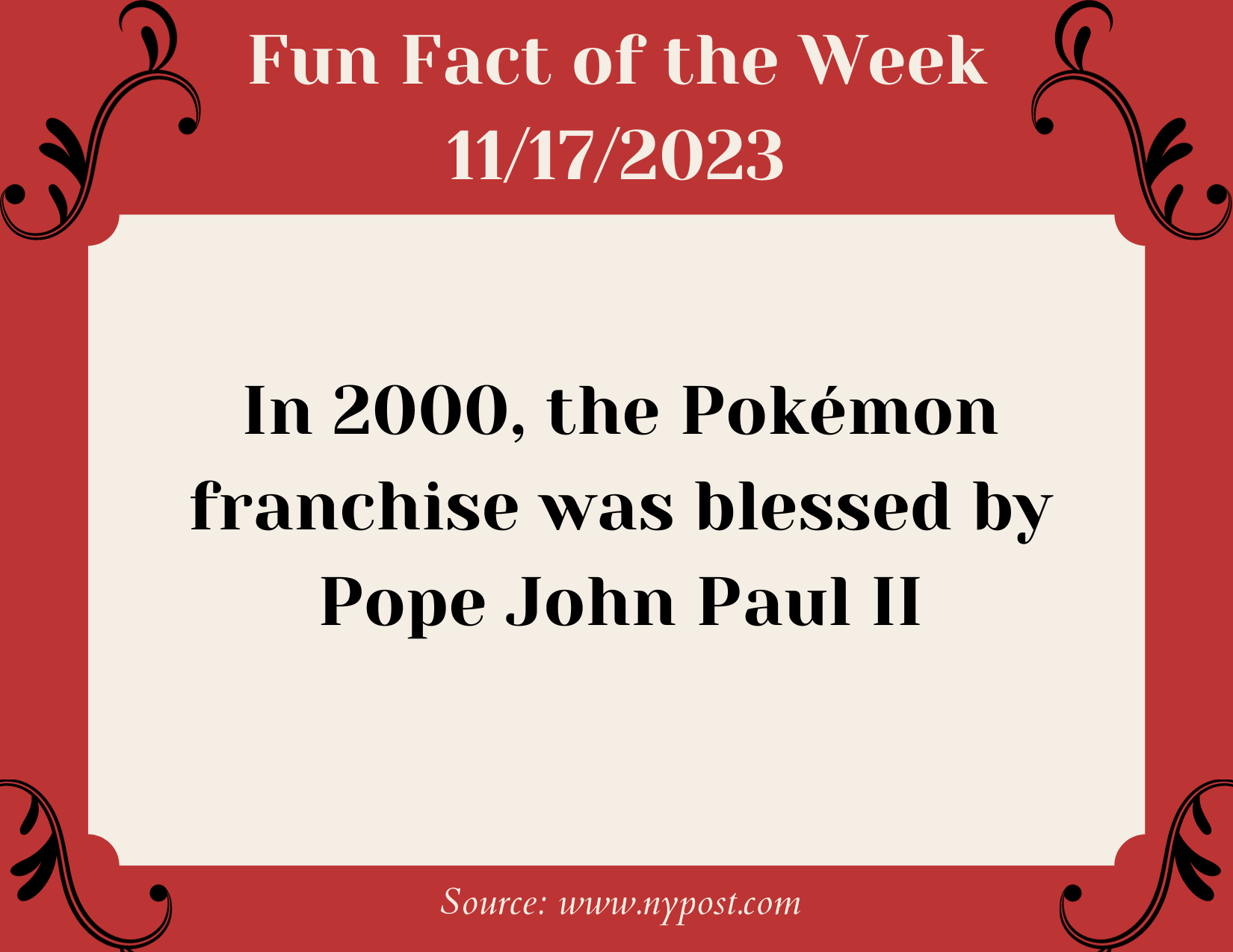 fun-fact-of-the-week-11172023 – The Spire