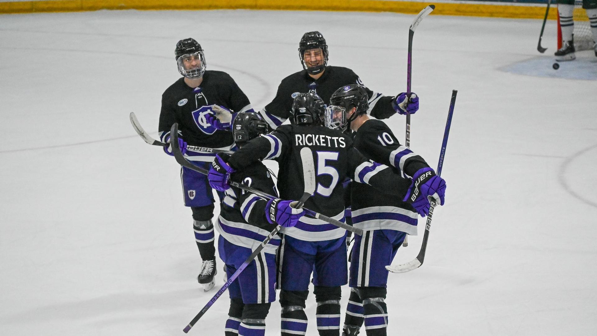 Holy Cross Hockey Gets Hot in January – The Spire