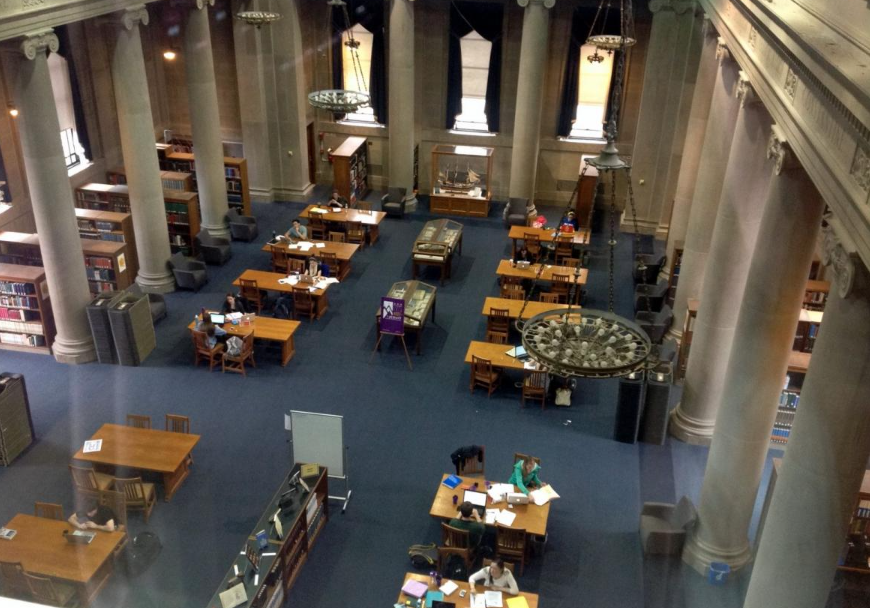 Why Studying in the Main Reading Room is Good for the Soul – The Spire
